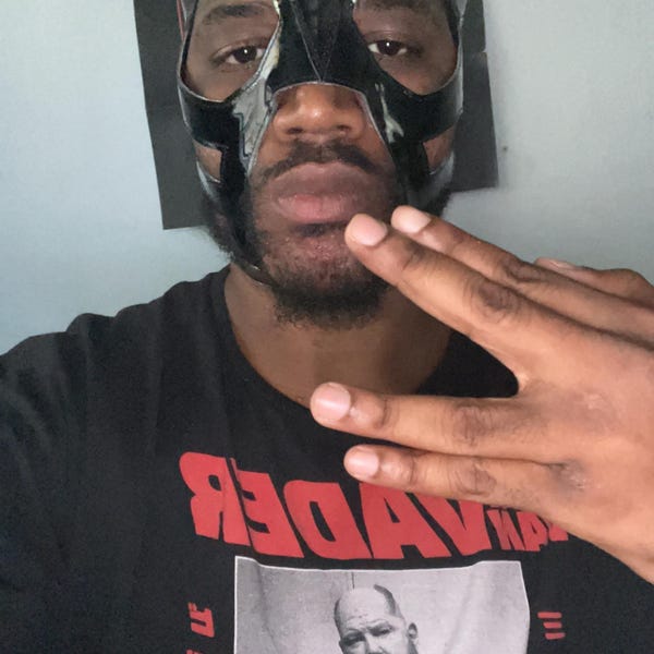 Comedian Wrestling Mask Luchador Mask Halloween Cosplay Mask Mardi Gras ...