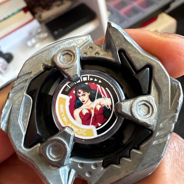 Beyblade X Steel Samurai Sword Custom Sticker Sheet - Etsy