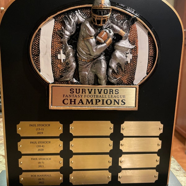 Fantasy Football Goal Post Trophy - Etsy