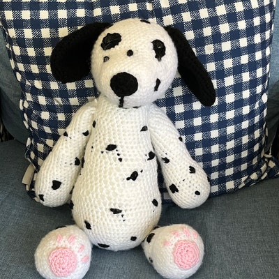 Ace the Dalmatian Crochet Patter, Dog Crochet, Puppy Crochet, Dalmatian ...