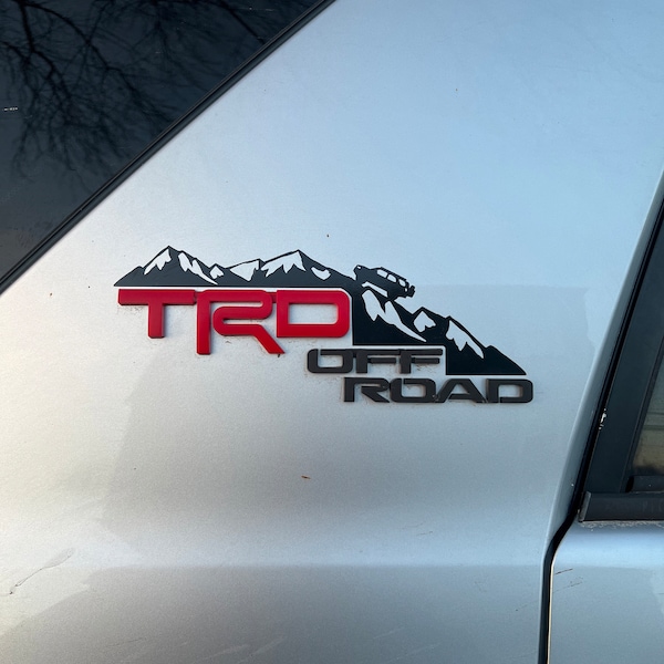 4runner Mountain Decal, 4runner Vinyl, 4runner Decal, 4runner Badge ...