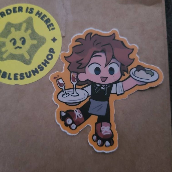 Rody Lamoree | Dead Plate | Matte Vinyl Stickers - Etsy