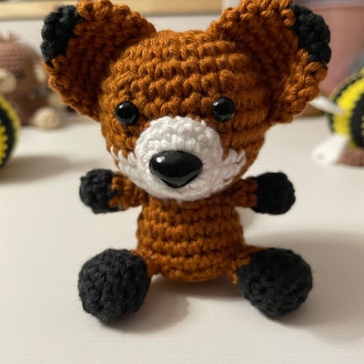 Mini Fox Crochet Pattern Amigurumi PDF Pattern - Etsy