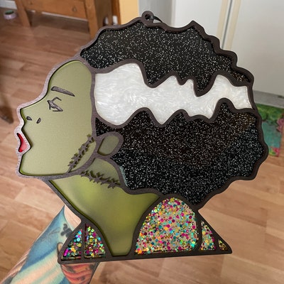 Frankenstein Suncatcher / Wall Decor / Window Decor / Bride's Sidekick ...