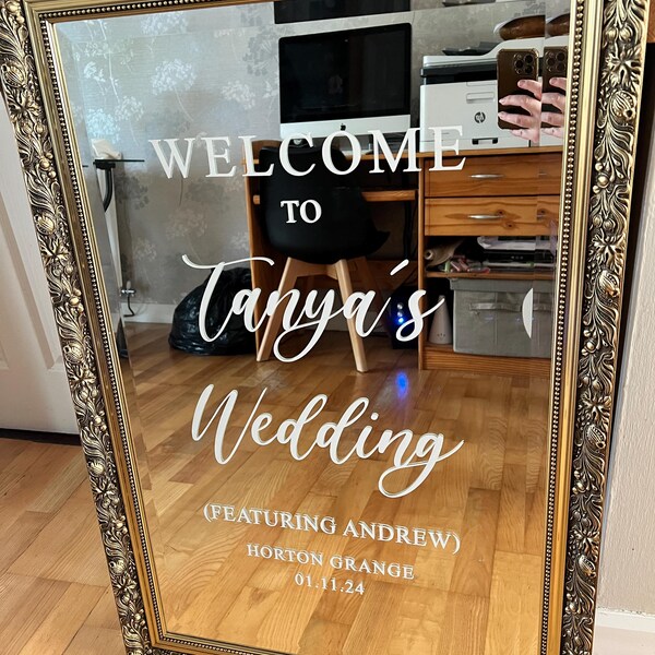 Custom Card Box Vinyl Decal for Wedding Cards & Gifts Table. DIY ...