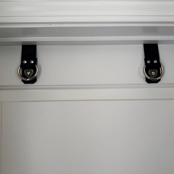 BDSM Over the Door Restraint Rings / Set of 2 / BDSM Attachment / BDSM ...