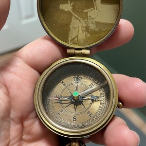 Engraved Compass, Christmas Present, Father's Day Gift, Mothers Day ...