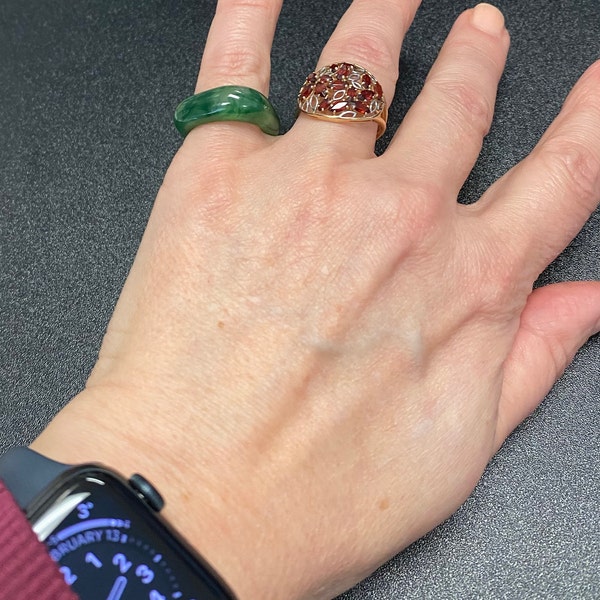 Resin Rings - Plastic Rings - Yellow Resin - Red Resin - Blue Resin ...