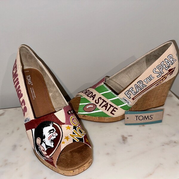 Hand Painted College Vans - Etsy