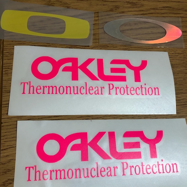 Vintage Oakley Thermonuclear Decal - Etsy