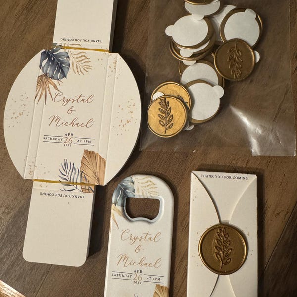 Wedding Favor Magnet With Gift Pack and Chocolate, Wedding Gift Pack ...
