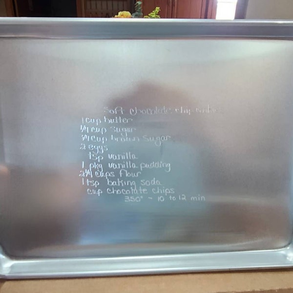 Personalized Baking Cookie Sheet, Baking Sheet, Large Aluminum Baking ...