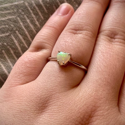 Claddagh Ring, With Real Turquoise Set in a Rose Gold Bezel Crown ...