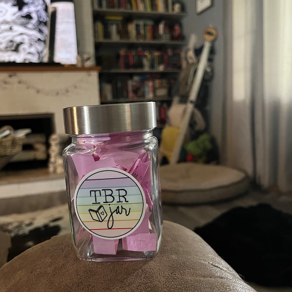 TBR Jar - to Be Read Jar - Choose Your Next Book - Draw Book Choice Jar ...