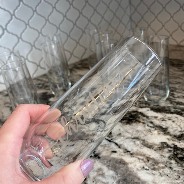 Custom Etched Glass Bowl. Personalized Bowls. Small and Large Orders ...