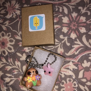 Cute Sloth Charm, Kawaii Sloth, Polymer Clay Charms, Sloth Gifts, Sloth ...