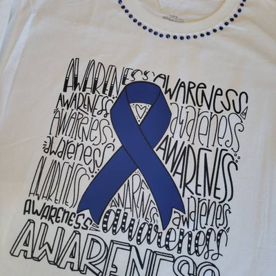 Awareness Typography INSTANT DOWNLOAD Dxf, Svg, Eps, Png, for Use With ...