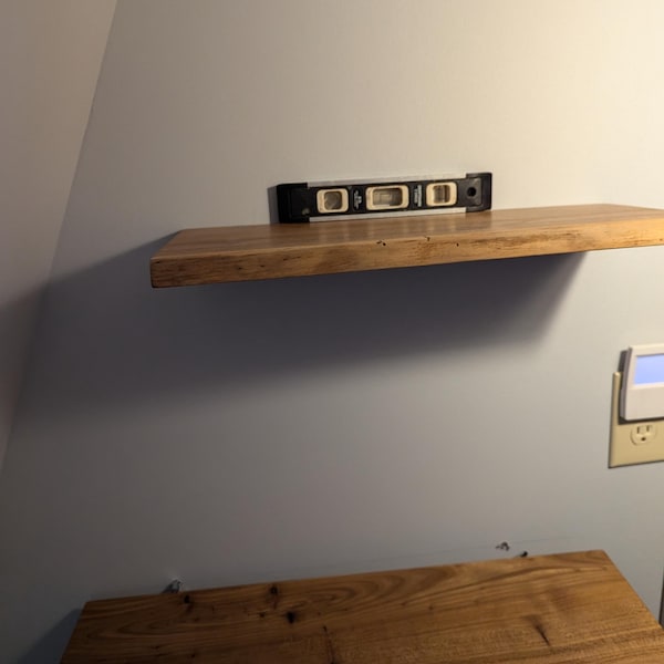 Live Edge Shelf, Live Edge Floating Shelf - Custom Orders - Etsy