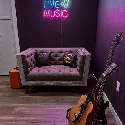 Led Wall Clock, Wall Clock Light Up, Wall Clock Unique With Numbers ...