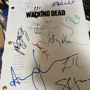 Pretty Little Liars TV Script Signed Autographed Ashley - Etsy