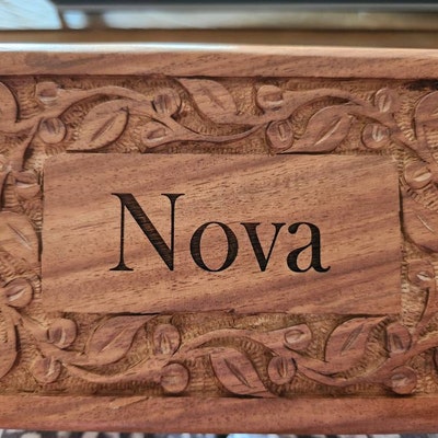 Name Tags With Custom Engraving for Urns 3 Color Options - Etsy