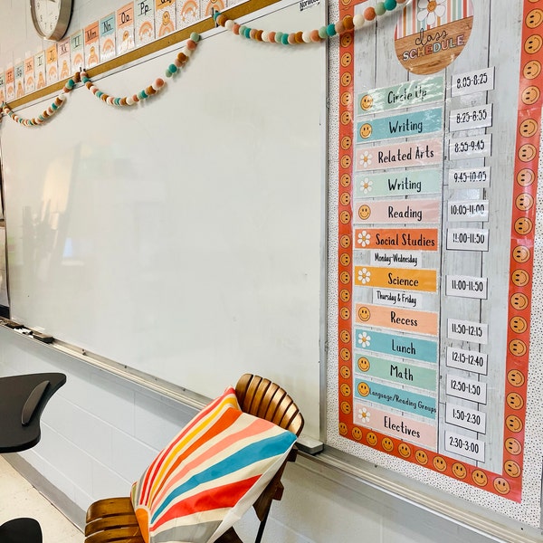 Groovy Boho Complete Classroom Collection [editable] - Etsy