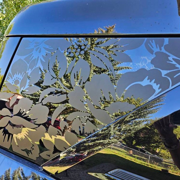 Floral Flowers Rear Side Window Decals for 2021+ Ford Bronco Sport - Etsy