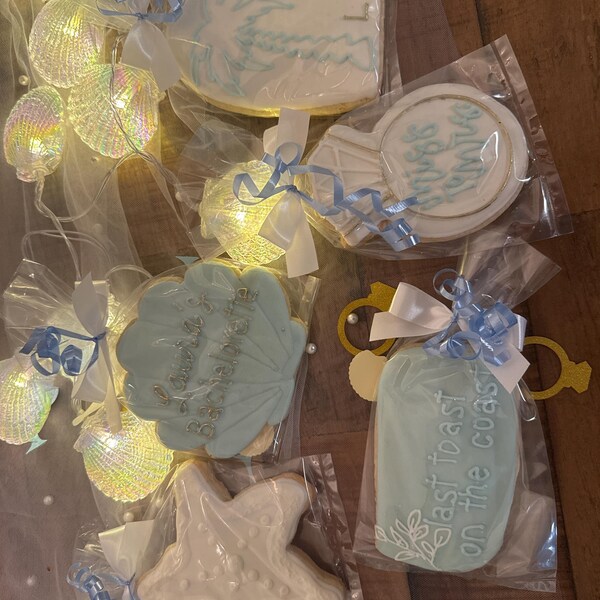 He or She Gender Reveal Cookie Packs - Etsy