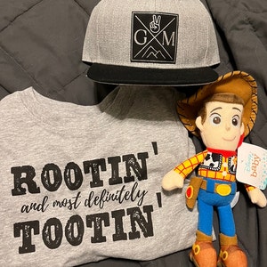 Rootin' and Definitely Tootin' Shirt, Western Onesie®, Funny Shirt ...