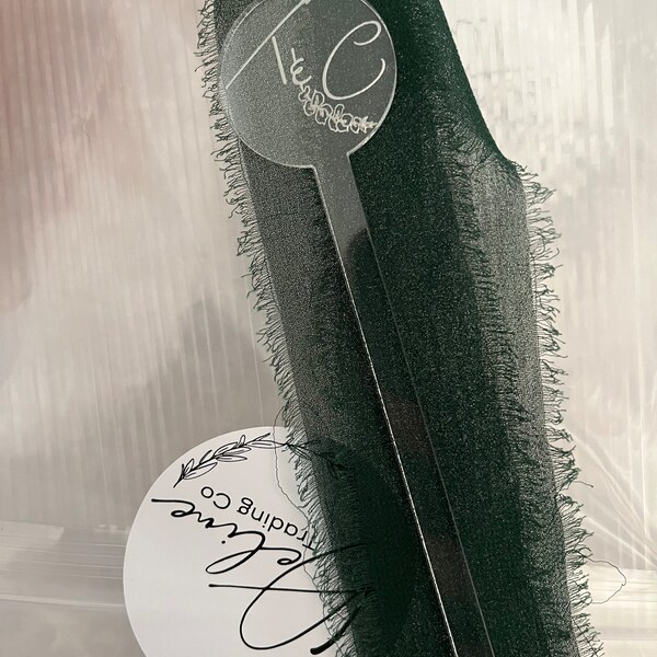 Drink Stirrer Custom Wedding Logo, Personalized Engraved Cocktail ...