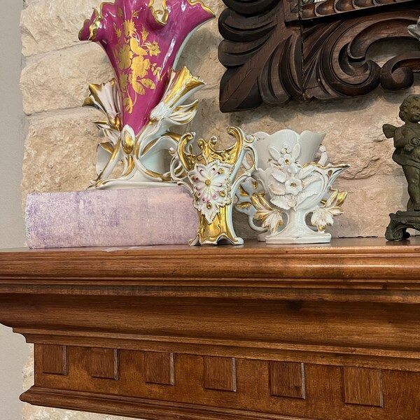 Vintage Bronze Marble White Faun Putti Cherub Figural Mantel Clock - Etsy