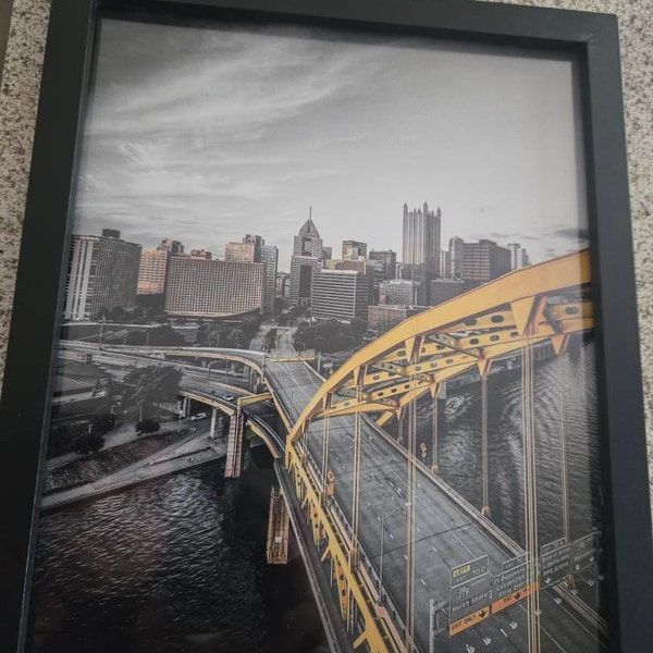Pittsburgh Steelers Football - Heinz Field at Sunset - Etsy