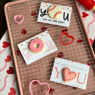 PYO Cookie Bag Topper 4 and 5 Paint Your Own Cookie Instructions PYO ...