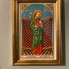 Saint Barbara Icon Print Patron Saint of Artillerymen, Architects ...