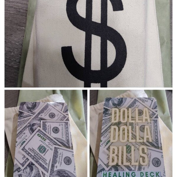 Money Manifestation Oracle Cards - Dollar Dollar Bills 60 Card Deck ...