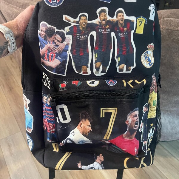 Ronaldo Backpack - Youth Children Soccer Backpack - Sports School Bag ...