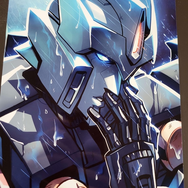 Soundwave & Laserbeak | Transformers Skybound Print - Etsy