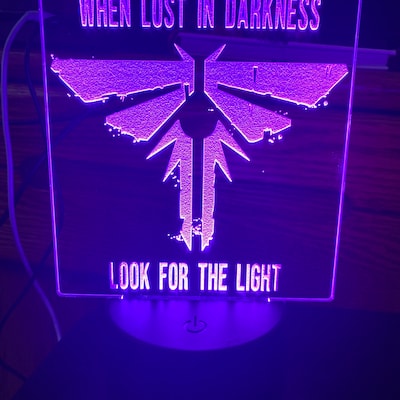 The Legend of Zelda triforce Custom Engraved LED Light Desk Light or ...