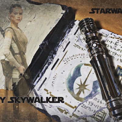 Main/hero Jedi Text Replica - Etsy