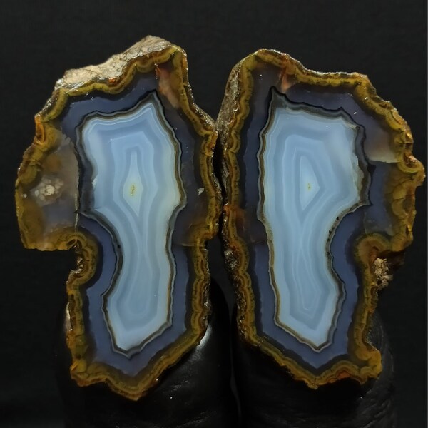 Natural Raw Agate, Moss and Flower Agate, 18 Pieces Agate, Dendritic ...