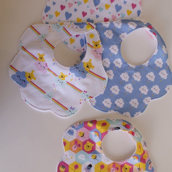 Scallop Baby Bib Sewing Pattern | Beginner Friendly (PDF Pattern) - Etsy