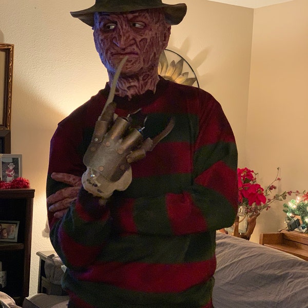 Freddy Krueger A Nightmare on Elm Street Jumper Sweater Cosplay Custom ...