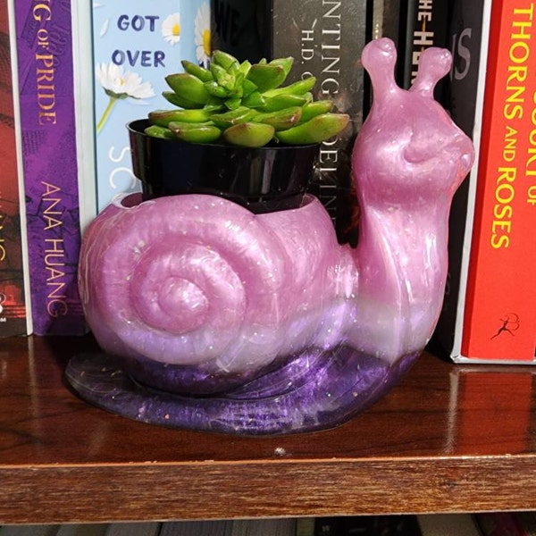 Cute Snail Planter - Etsy