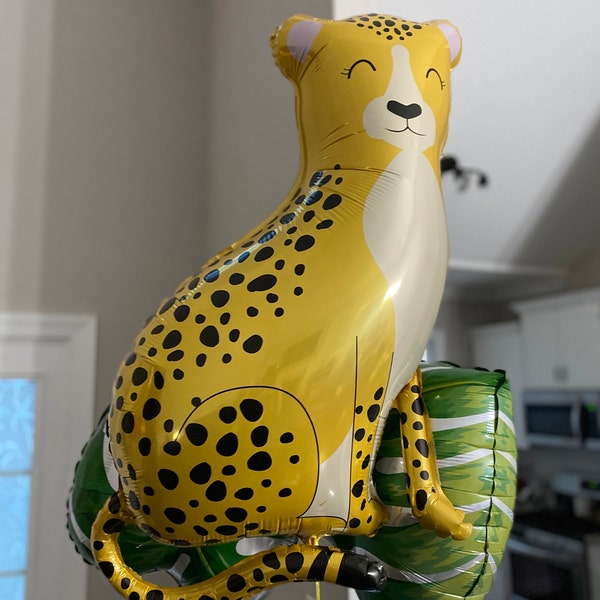 Cheetah Balloon, Safari Animal Balloons, Safari Animals, Two Wild ...