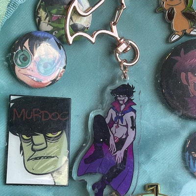 Gorillaz Inspired Murdoc Rock the House Sticker - Etsy