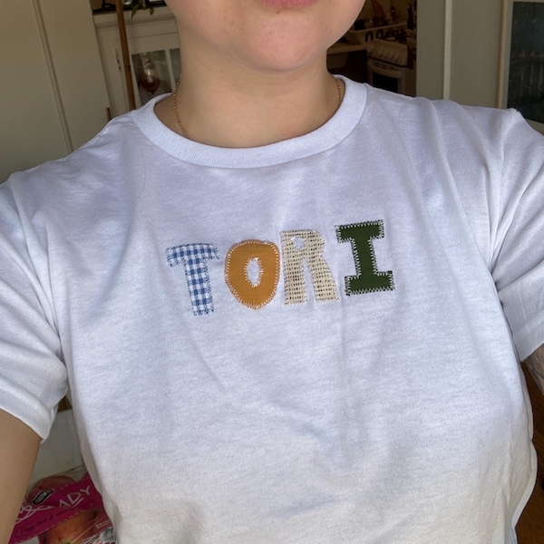 CUSTOM PATCHWORK TSHIRT - Etsy