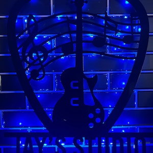 Personalized Metal Patio Sign With Led Lights Welcome to Our - Etsy