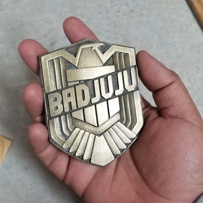Judge Dredd CUSTOM Badge Mega City 1 - Etsy