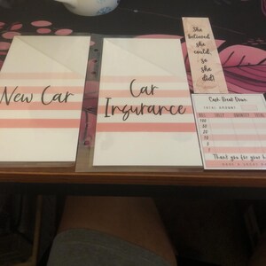 Printable Car Savings Challenge, Printable Car Savings Tracker, Digital ...