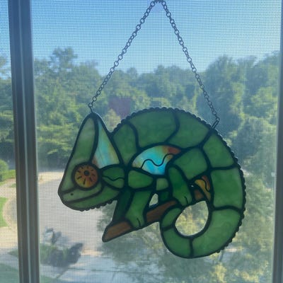 Pattern Walleye Fish Stained Glass Suncatcher - Etsy